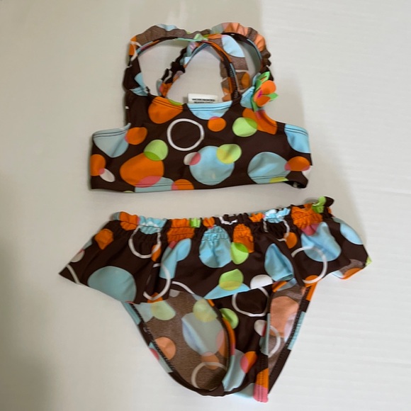 Flapdoodles | Swim | Flapdoodles 2 Piece Ruffles Bikini Size 5 | Poshmark